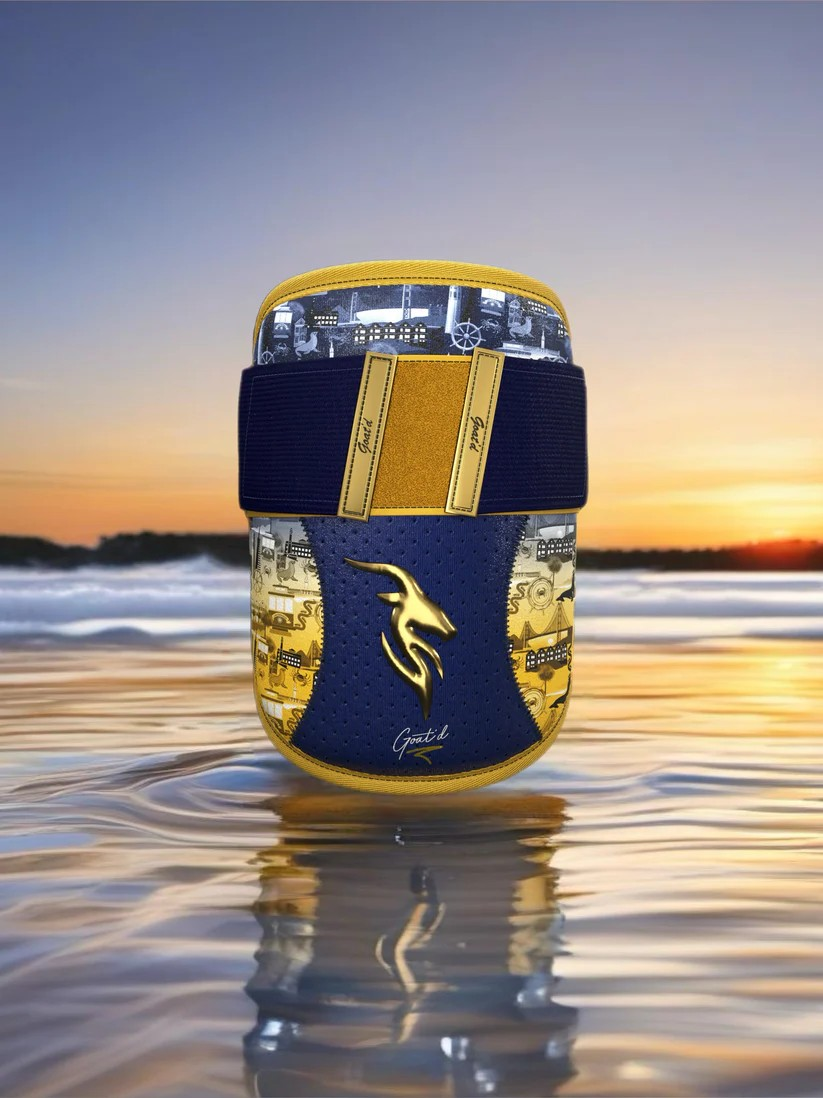 Goat'd Claws Up – The Cal Bear Elbow Guard - Dugout Mafia Sports